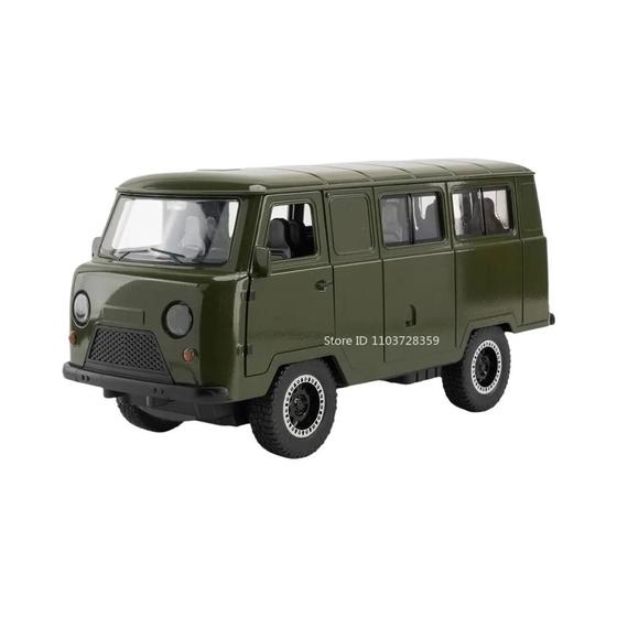 Modelo De Carro Off-road Em Escala 1:18 Da Rússia UAZ Hunter RV Em Liga ...
