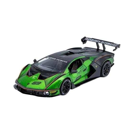 Modelo De Supercarro Die-Cast Lamborghini Essenza SCV12 Versão De Pista ...