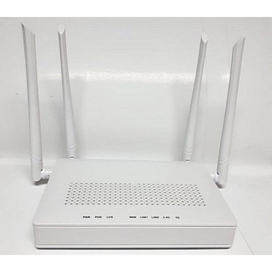 Modem Roteador Fibra Onu Gpon Epon Hibrida Wifi Ac V2802Dac 2.4 5G ...