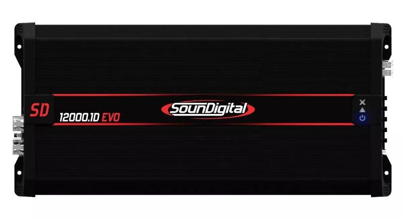 Módulo Amplificador Soundigital Sd 12000.1D Evo 12000Rms - Som para ...