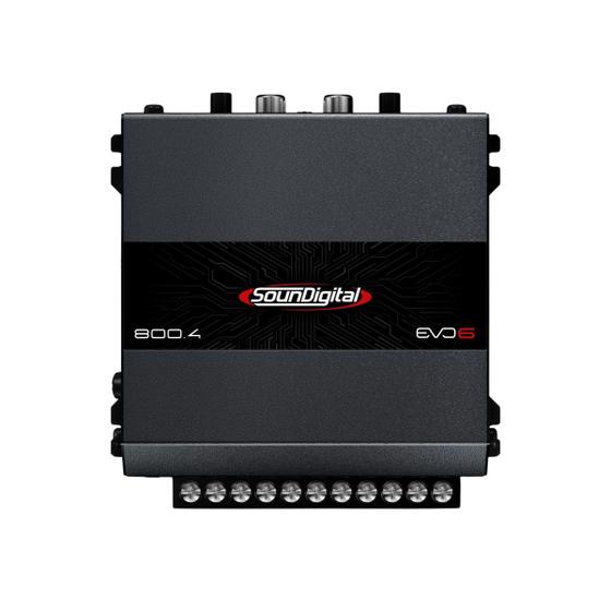 Módulo Amplificador Soundigital Sd800.4 Evo6 800w 4 Canais 2 Ohms por ...