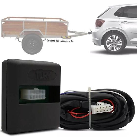 Módulo Automotivo para Iluminação de Engate Reboque Plug And Play ...