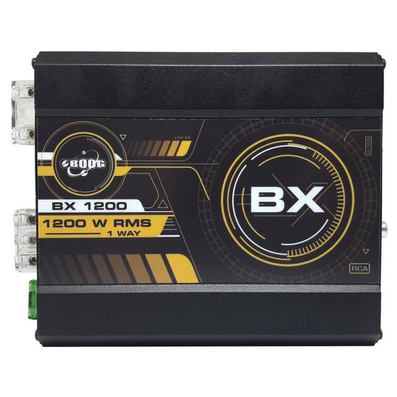 Modulo Boog Bx1200.1 1200w Rms 1 Canal 1 2 ou 4 Ohms - Módulo ...