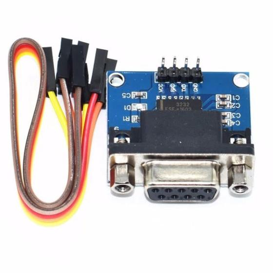 Modulo Conversor RS232 para TTL MAX3232 Serial DB9 Fêmea - Arduino - Equipamento de Rede / Wi-Fi ...