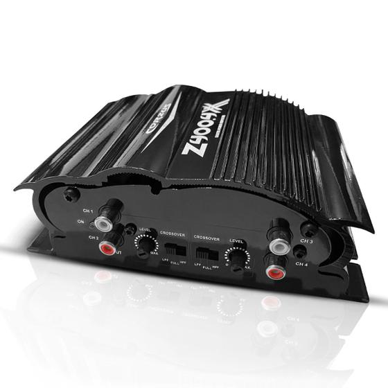 Modulo Corzus Z400.4x X4 Digital 400w Rms 4 Canais - Módulo ...