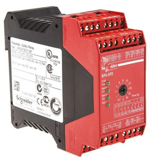 Módulo De Segurança Xps-ate 5110 Preventa 24v Ac/dc - Schneider ...