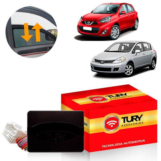 Módulo de Vidro Elétrico TURY PRO 4.43 Z MARCH/VERSA - Alarmes e ...