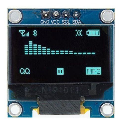 Modulo Display Oled 0.96 I2c Ssd1306 Lcd Arduino Pic - Barra de Proteína - Magazine Luiza