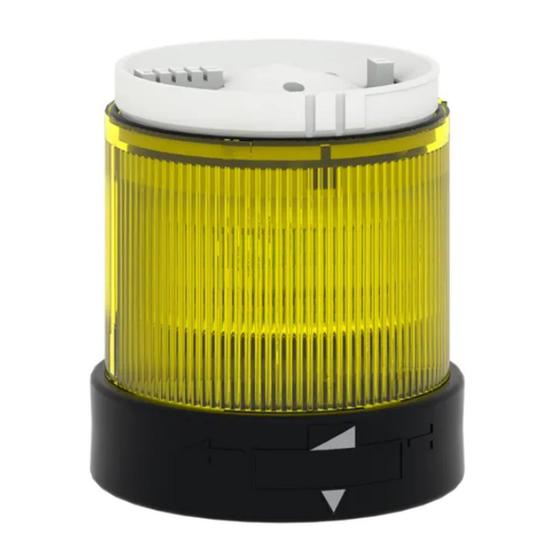 Modulo Elemento Luminoso Para XVB Amarelo Com Led 24vca/cc - SCHNEIDER ...
