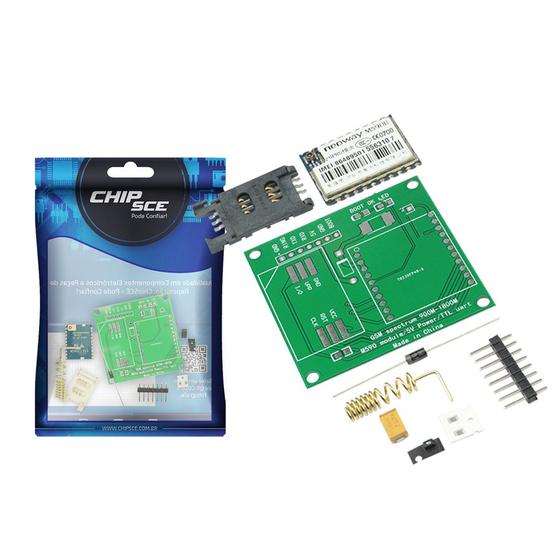 Módulo Gsm Sim800l Gprs/sms Quad-band Slot Para Sim Robótica - CHIPSCE ...