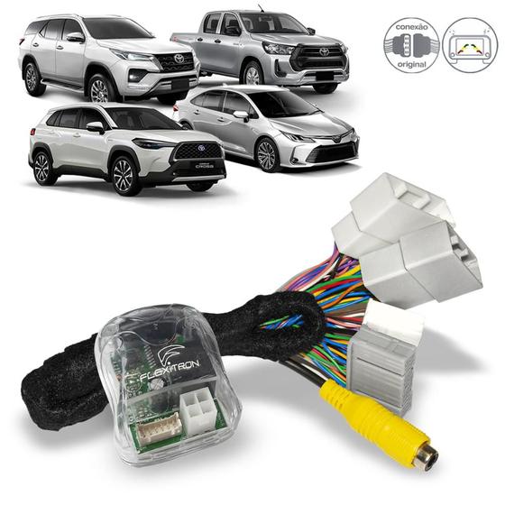 Módulo Interface de Camera Frontal Toyota Corolla Cross Hilux Corolla Sw4 2021 2022 - Flexitron ...