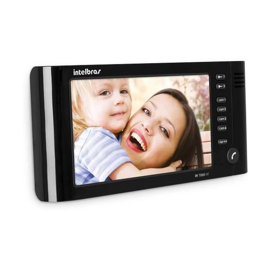 Modulo Interno (Monitor) Iv 7000 Hf In Lcd Intelbras - Vídeo Porteiro ...