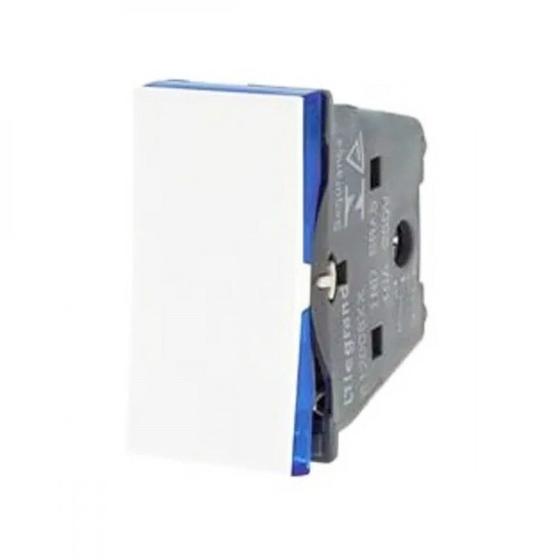 Modulo interruptor pial plus + branco 1 tecla paralelo 10a/250v Legrand ...