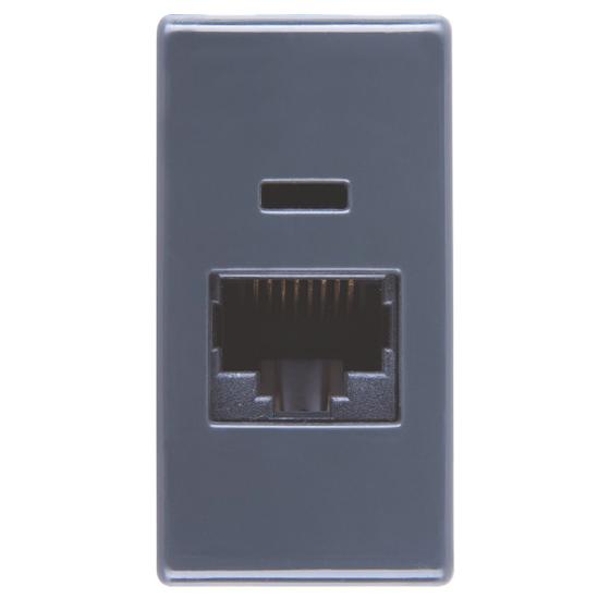 Modulo Liz Tomada Rj45 Grafite Cat6 57215/056 Tramontina - Tomadas - Magazine Luiza