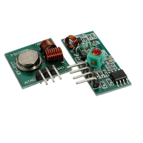 Módulo Rf 315mhz Transmissor + Receptor Am - Alltele - Receptor ...