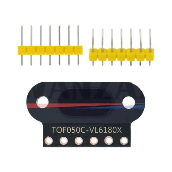 Módulo Sensor De Alcance Laser Tof De Longo Alcance Vl6180 Vl53l0x Vl53l1x Iic Para Arduino ...