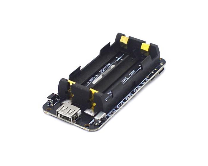 Módulo Shield Bateria Dupla 18650 P/ ESP32 V8 - 37-004 - GC-253 ...