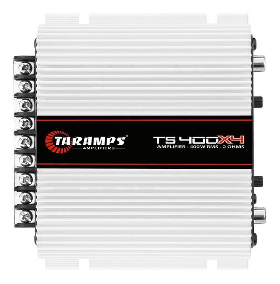 Modulo Taramps Ts-400 X4 Canais 400 Rms Amplificador Digital Ts400 ...