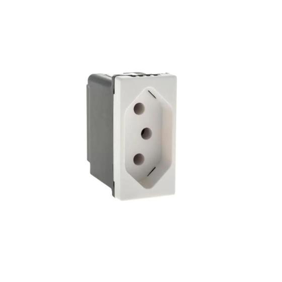 Modulo Tomada 2p + T 10a 250v Branco Pialplus Legrand - Módulo de Tomada - Magazine Luiza