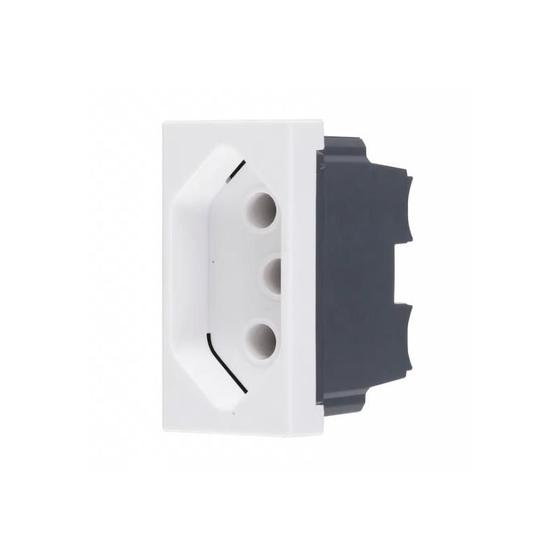 Modulo tomada 2p+t 20a branca quadrada arteor - LEGRAND - Módulo de ...