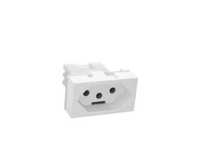 Modulo Tomada 2p + T Padrao Nbr 20a Branco Alumbra Inova Pro - Módulo ...