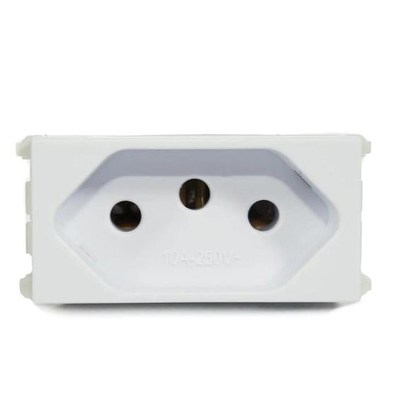 Módulo Tomada Refinatto Branco 2P+T 10A/250V Weg - Tomadas - Magazine Luiza