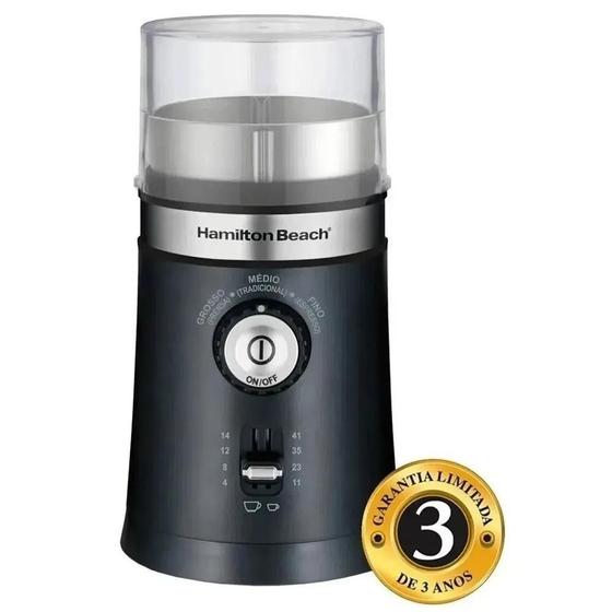 Moedor de Cafe e Graos Hamilton Beach 127v - Moedor de Café Elétrico - Magazine Luiza
