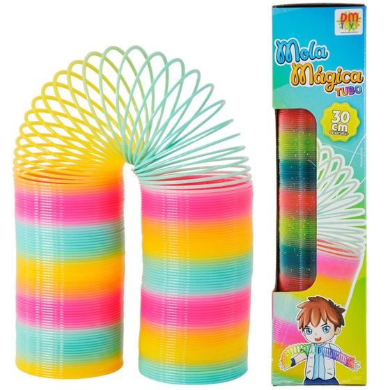 Mola Maluca Magica Brinquedo Infantil Antiestresse Tubo 30cm - DM ...