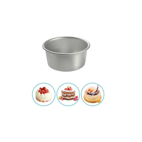 Molde de bolo Molde de bolo de alumínio fixo 16x10cm - Lightbek ...