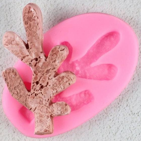 Molde de silicone coral para decorar f306 - CM - Molde e Marcador para ...