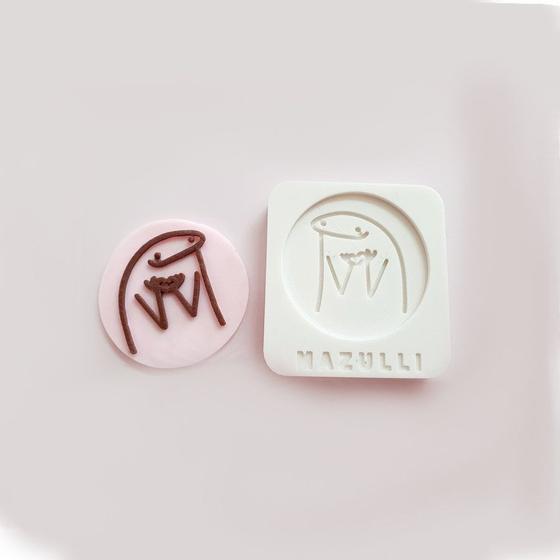 Molde de Silicone Flork Meme Coração - 1 Unidade - Mazulli - Rizzo ...