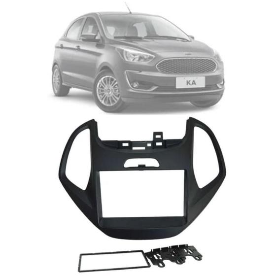 Moldura Fiamon 2 Din 4013 Black Piano Ford KA de 2014 à 2018 - Moldura ...