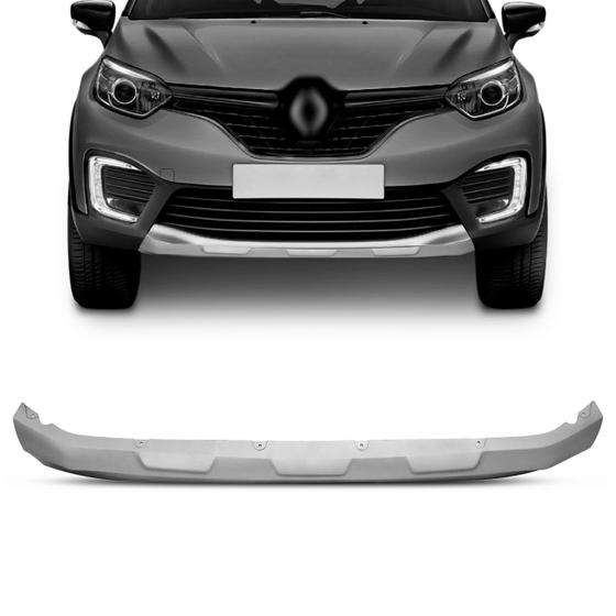 Moldura Inferior Spoiler Para-choque Dianteiro Renault Captur 2018 2019 ...