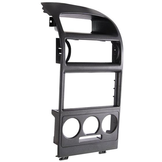 Moldura Painel 2 Din Som Dvd Astra Ar Analógico 1999 à 2012 Preto - S/M ...