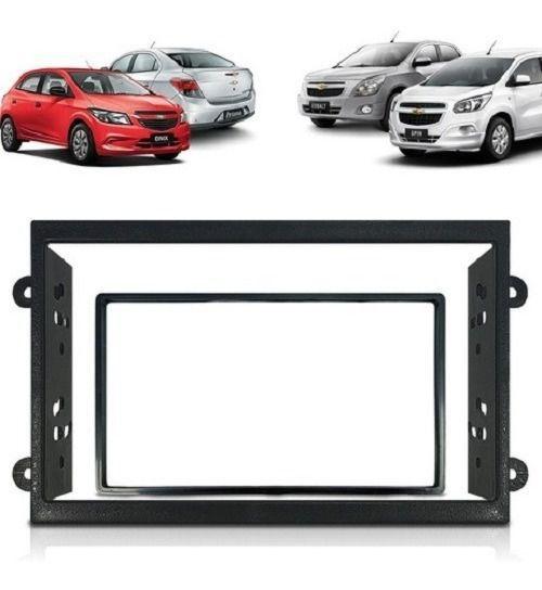 Moldura Painel 2din Gm Onix Prisma Spin Cobalt Multimídia - Permak - Moldura do Painel ...