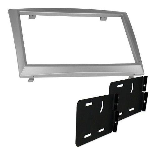 Moldura Painel 2DIN Multimidia MP5 Megane E Gran Tour - Prata - FIAMON ...