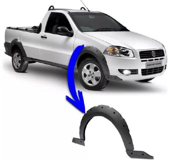 Moldura Paralama Dianteiro Dir. Fiat Strada Working (ORIGINAL ...