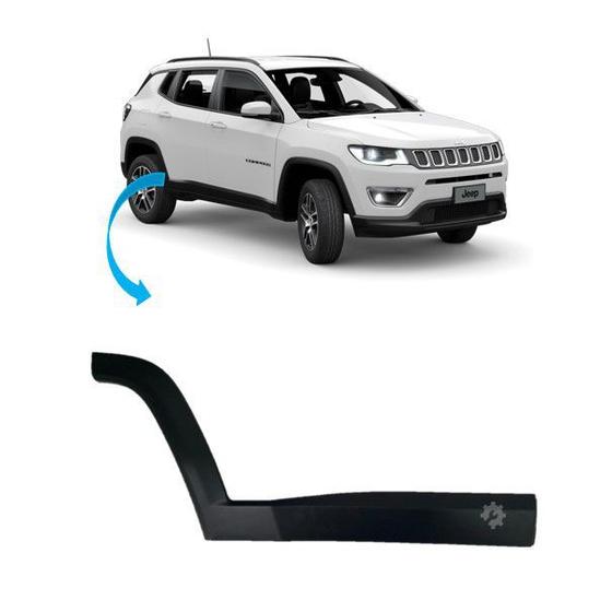 Moldura Porta Traseira Direita Jeep Compass 2017 2020 Original ...