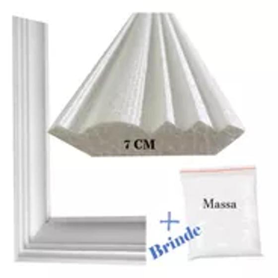 Moldura teto isopor eps - PROPRIA - Acabamento para Forro - Magazine Luiza