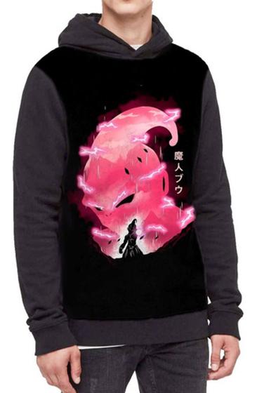 Moletom Com Capuz Majin Boo Kid Buu Dragon Ball Ref:776 - smoke ...