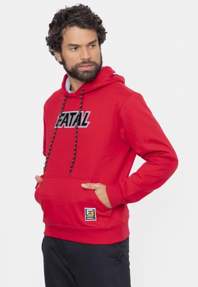 Moletom Fatal Star Vermelho Com Preto - Agasalho e Moletom Esportivo ...