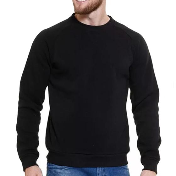 Moletom Gola Careca Liso Sem Estampa - senhord - Moletom / Blusão ...