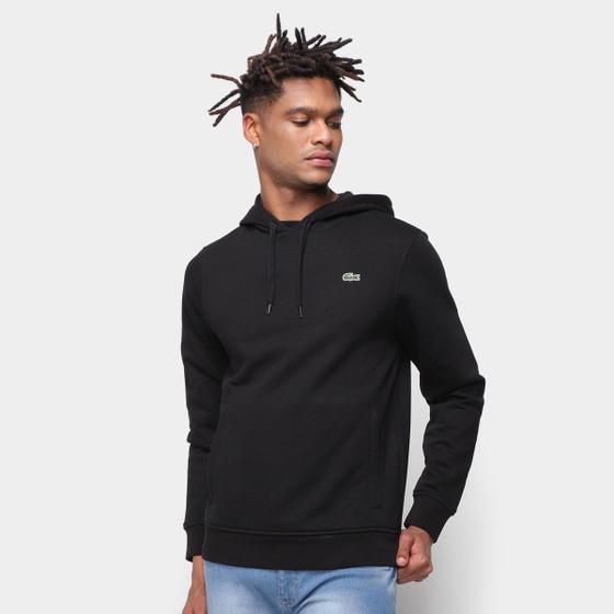 Moletom Lacoste Básico Com Capuz Masculino - Moletom e Blusão Masculino ...