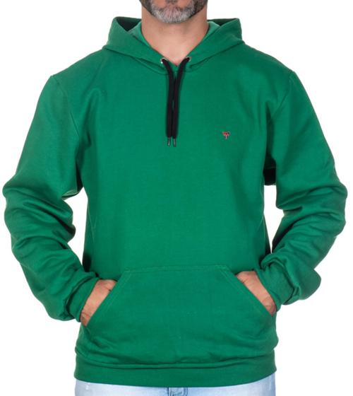 Moletom Matreiro Liso Diversas Cores Modelo Canguru com Capuz e Bolso ...