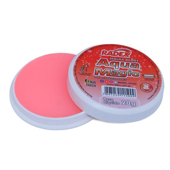 Molha Dedos Aqua Magic 20g Radex - Molhador de Dedos - Magazine Luiza