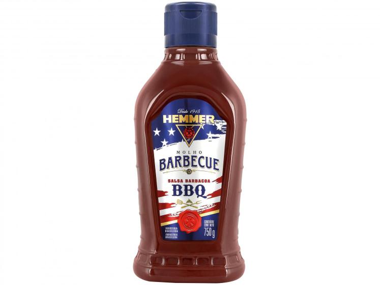 Molho Barbecue Hemmer Tradicional Salsa Barbacoa - 750g - Molho Barbecue - Magazine Luiza