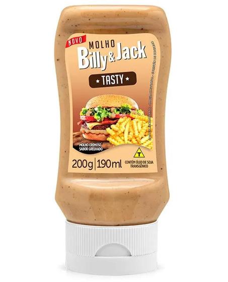 Molho Billy & Jack, Tasty 200g - Ki Sabor - Molho - Magazine Luiza