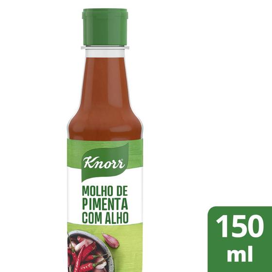 Molho de pimenta com alho Knorr 150 ml - UNILEVER (HPC) - Molho de Alho ...