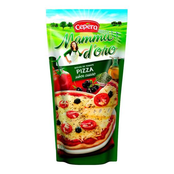 Molho De Tomate Cepêra Sachê Pizza 340g - Cepera - Molho de Tomate ...