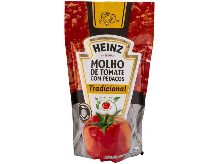 Molho de Tomate Tradicional Heinz 300g - Molho de Tomate - Magazine Luiza